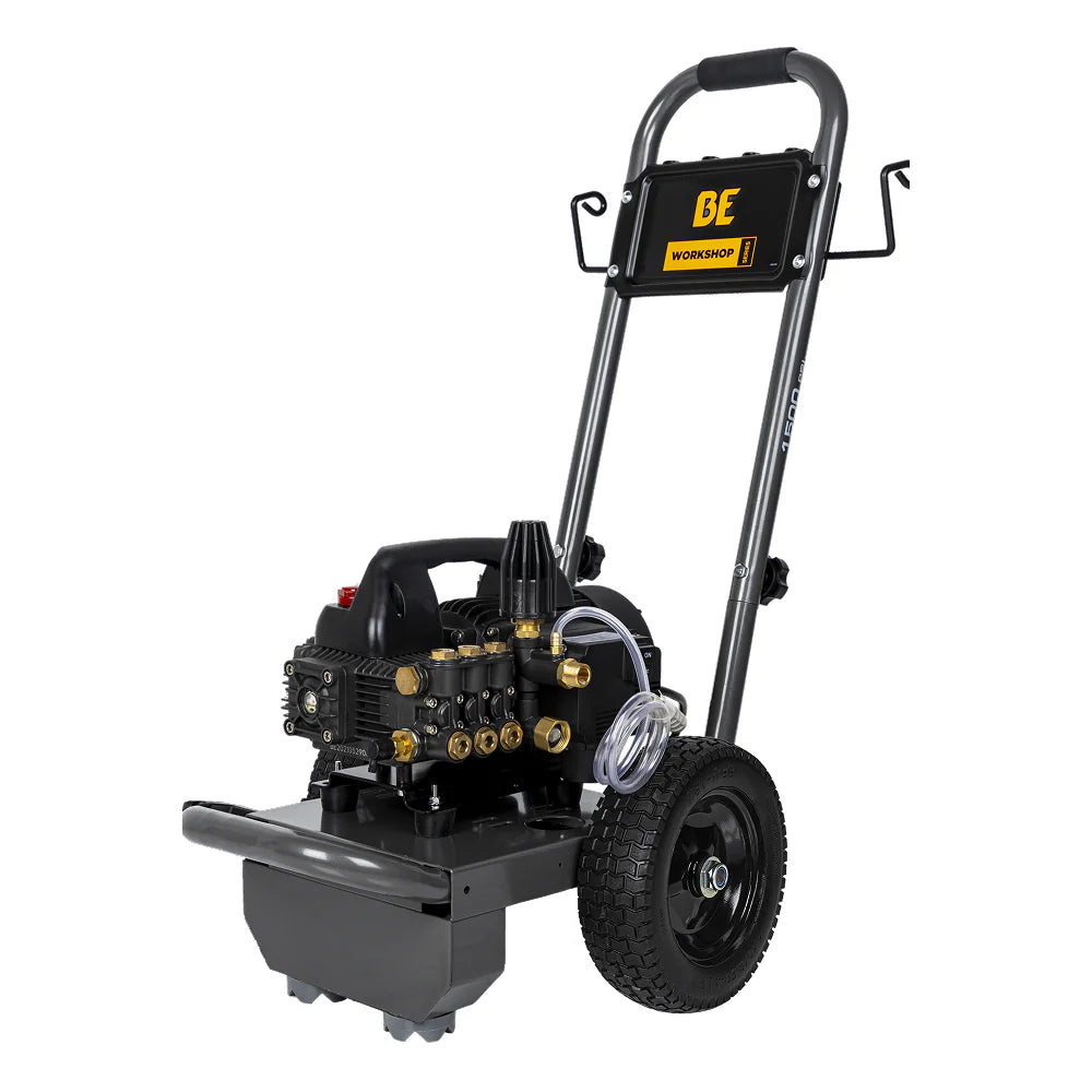 BE Power Equipment 1,500 PSI 1.6 GPM 1.5 HP Electric Pressure Washer w